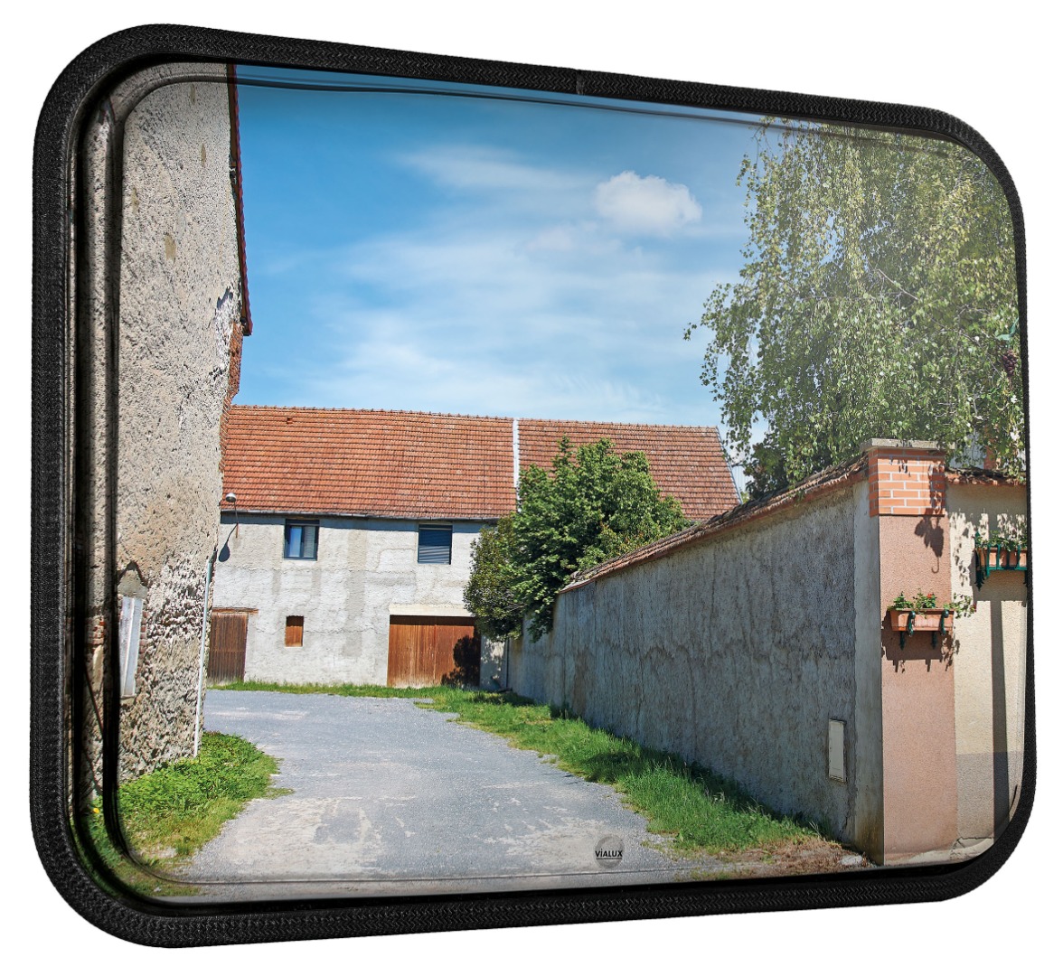 *NEW* MULTI-PURPOSE MIRROR STAINLESS STEEL - 600mm x 400mm